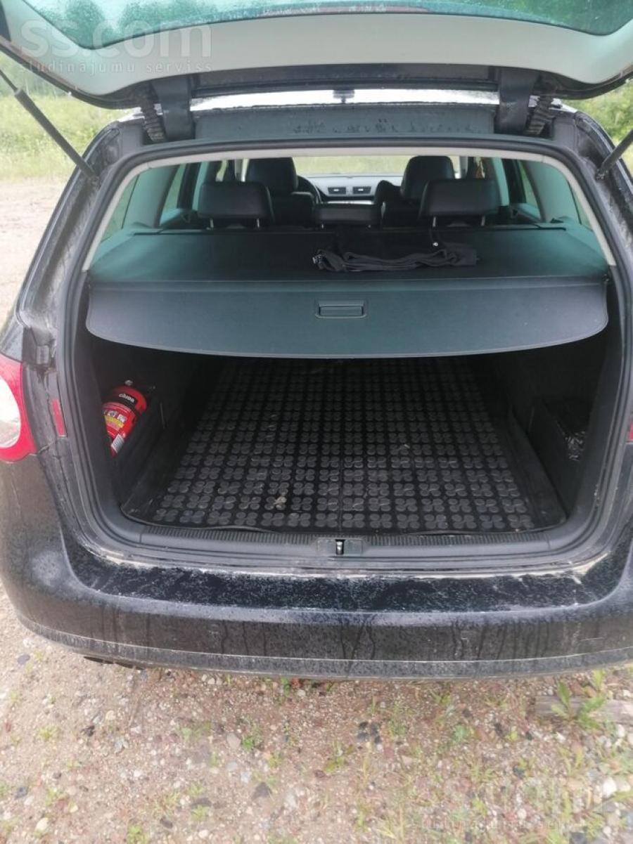 Melns Volkswagen Passat B6 2006 Bauska, ar dzinēja tilpumu 2.00 L un nobraukumu 207 tūkst. km par 1555 €, foto 8 vietnē AUTOMOTO.COM.LV