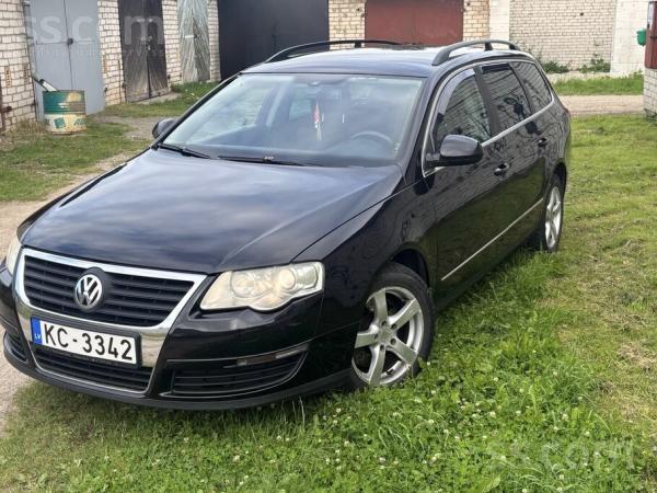 Melns Volkswagen Passat B6 2006 Jelgava, ar dzinēja tilpumu 2.00 L un nobraukumu 320 tūkst. km par 2550 €, foto 1 vietnē AUTOMOTO.COM.LV