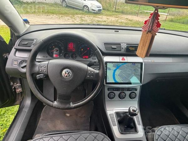Melns Volkswagen Passat B6 2006 Jelgava, ar dzinēja tilpumu 2.00 L un nobraukumu 320 tūkst. km par 2550 €, foto 3 vietnē AUTOMOTO.COM.LV