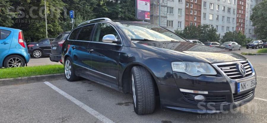 Melns Volkswagen Passat B6 2006 Rīga, ar dzinēja tilpumu 2.00 L un nobraukumu 430 tūkst. km par 1700 €, foto 3 vietnē AUTOMOTO.COM.LV