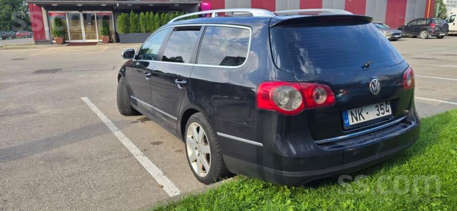 Melns Volkswagen Passat B6 2006 Rīga, ar dzinēja tilpumu 2.00 L un nobraukumu 430 tūkst. km par 1700 €, foto 5 vietnē AUTOMOTO.COM.LV