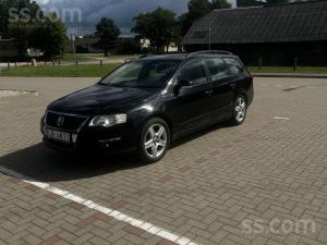 Черный Фольксваген Пассат Б6 2006 в Цесис, объемом двигателя 2.00 л и пробегом 332 тыс. км за 1500 €, фото  на AUTOMOTO.COM.LV