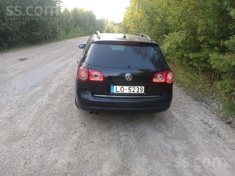 Черный Фольксваген Пассат Б6 2006 в Екабпилс, объемом двигателя 2.00 л и пробегом 325 тыс. км за 1700 €, фото 5 на AUTOMOTO.COM.LV