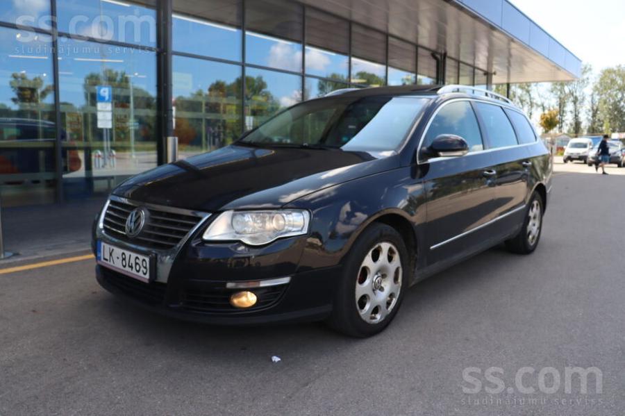 Melns Volkswagen Passat B6 2006 Rīga, ar dzinēja tilpumu 2.00 L un nobraukumu 357 tūkst. km par 1690 €, foto 1 vietnē AUTOMOTO.COM.LV