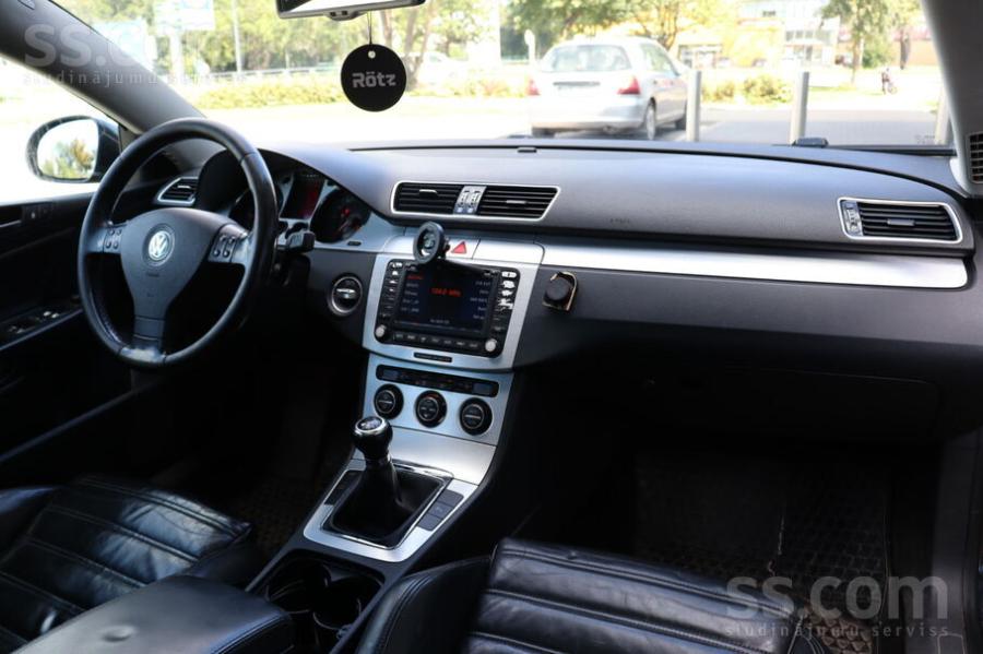 Melns Volkswagen Passat B6 2006 Rīga, ar dzinēja tilpumu 2.00 L un nobraukumu 357 tūkst. km par 1690 €, foto 7 vietnē AUTOMOTO.COM.LV