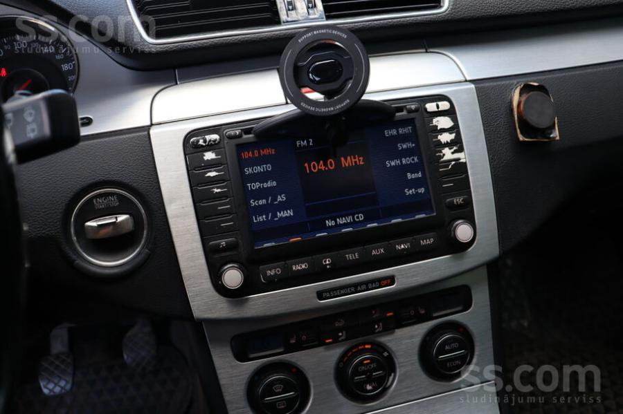 Melns Volkswagen Passat B6 2006 Rīga, ar dzinēja tilpumu 2.00 L un nobraukumu 357 tūkst. km par 1690 €, foto 11 vietnē AUTOMOTO.COM.LV