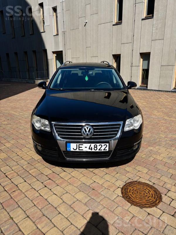 Black Volkswagen Passat B6 2006 in Riga, with an engine capacity of 2.00 L and mileage of 0 thousand km for 1350 €, photo 3 on AUTOMOTO.COM.LV