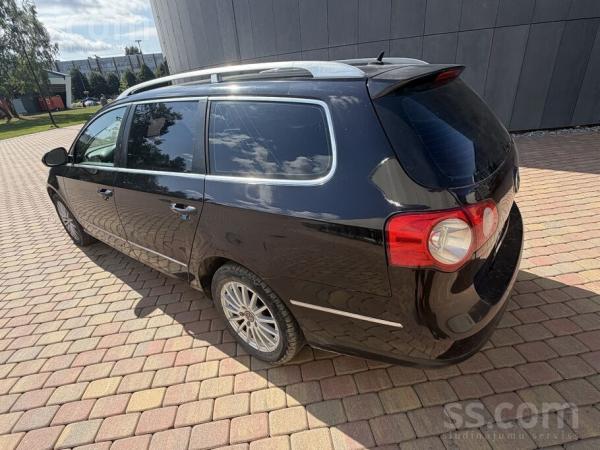 Black Volkswagen Passat B6 2006 in Riga, with an engine capacity of 2.00 L and mileage of 0 thousand km for 1350 €, photo 4 on AUTOMOTO.COM.LV