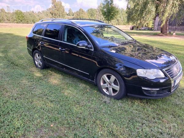 Melns Volkswagen Passat B6 2006 Jēkabpils, ar dzinēja tilpumu 2.00 L un nobraukumu 382 tūkst. km par 850 €, foto 3 vietnē AUTOMOTO.COM.LV