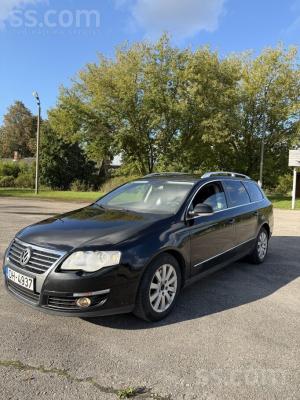 Black Volkswagen Passat B6 2006 in Rezekne, with an engine capacity of 2.00 L and mileage of 421 thousand km for 1100 €, photo 4 on AUTOMOTO.COM.LV