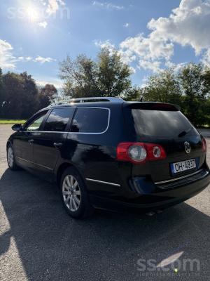 Black Volkswagen Passat B6 2006 in Rezekne, with an engine capacity of 2.00 L and mileage of 421 thousand km for 1100 €, photo 5 on AUTOMOTO.COM.LV