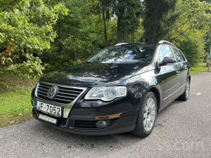 Melns Volkswagen Passat B6 2006 Alūksne, ar dzinēja tilpumu 2.00 L un nobraukumu 0 tūkst. km par 950 €, foto  vietnē AUTOMOTO.COM.LV