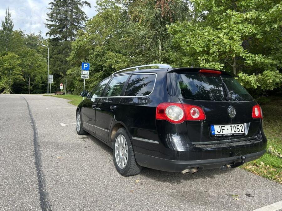 Черный Фольксваген Пассат Б6 2006 в Алуксне, объемом двигателя 2.00 л и пробегом 0 тыс. км за 950 €, фото 6 на AUTOMOTO.COM.LV