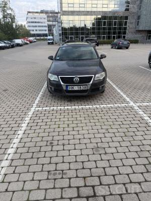Black Volkswagen Passat B6 2006 in Riga, with an engine capacity of 2.00 L and mileage of 216 thousand km for 500 €, photo  on AUTOMOTO.COM.LV