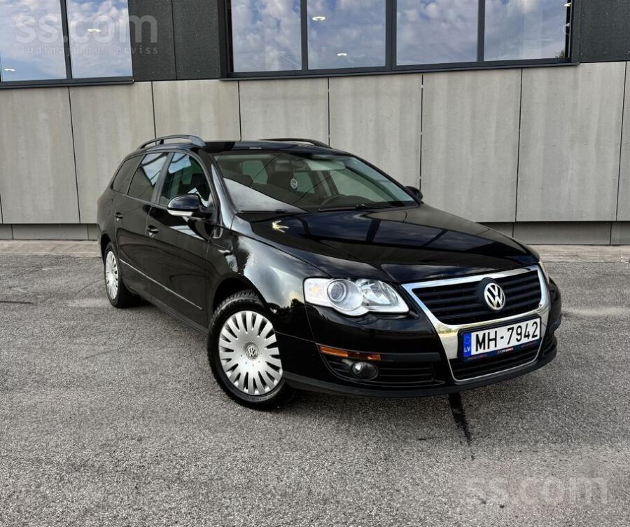Melns Volkswagen Passat B6 2006 Rīga, ar dzinēja tilpumu 1.90 L un nobraukumu 275 tūkst. km par 1200 €, foto 1 vietnē AUTOMOTO.COM.LV