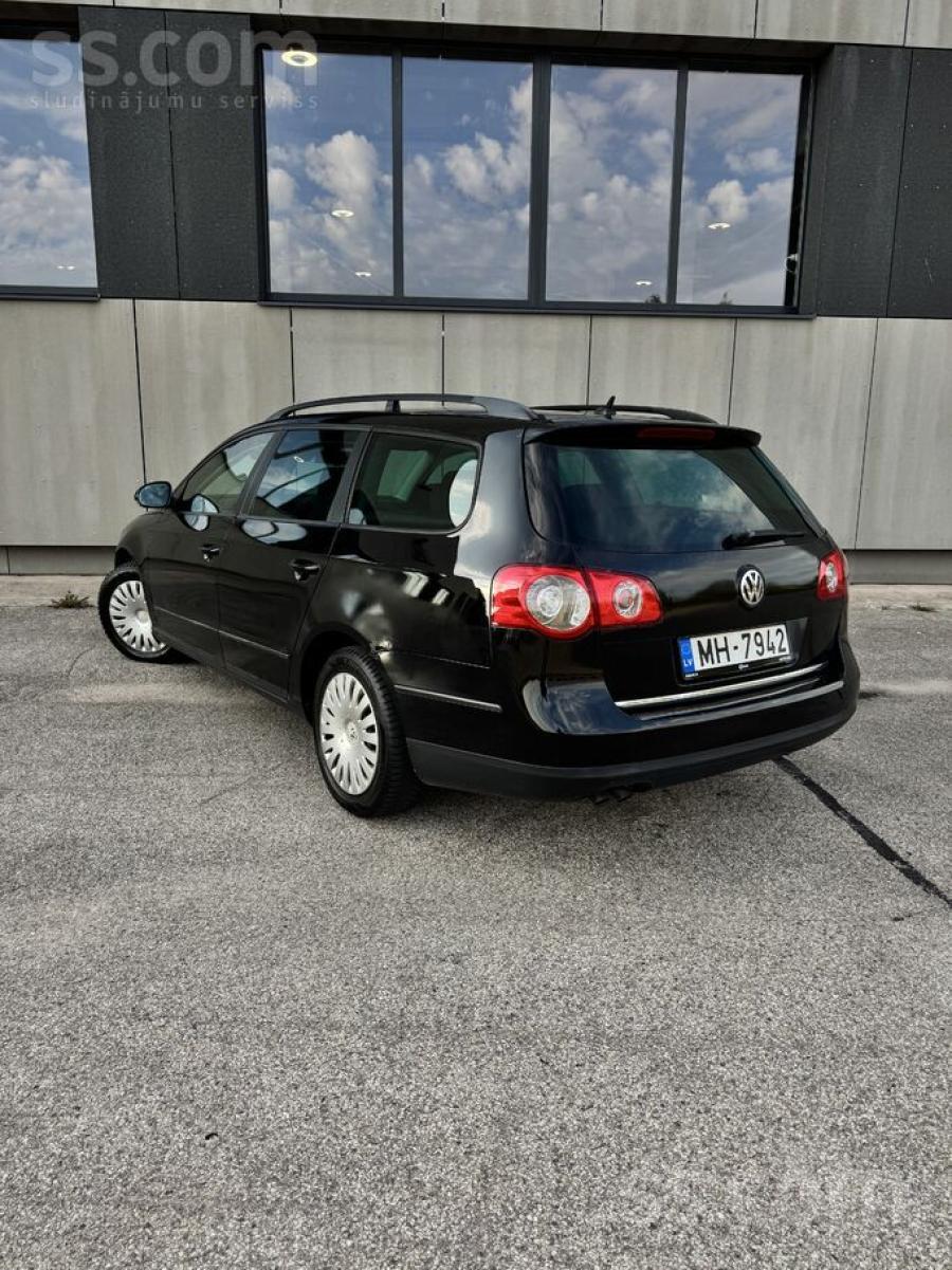Melns Volkswagen Passat B6 2006 Rīga, ar dzinēja tilpumu 1.90 L un nobraukumu 275 tūkst. km par 1200 €, foto 6 vietnē AUTOMOTO.COM.LV