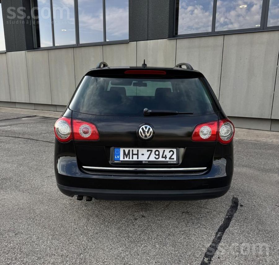 Melns Volkswagen Passat B6 2006 Rīga, ar dzinēja tilpumu 1.90 L un nobraukumu 275 tūkst. km par 1200 €, foto 7 vietnē AUTOMOTO.COM.LV