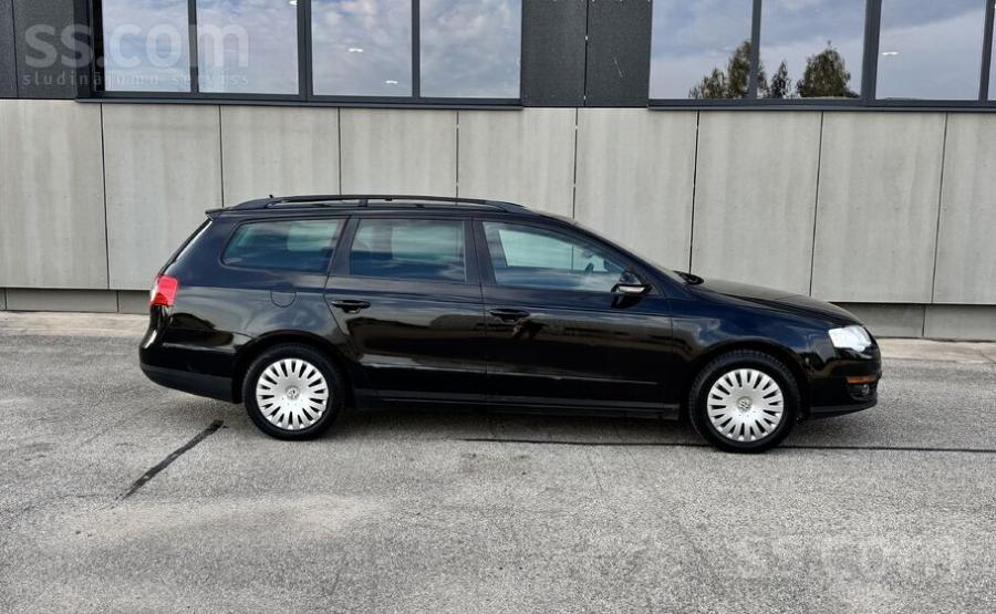 Melns Volkswagen Passat B6 2006 Rīga, ar dzinēja tilpumu 1.90 L un nobraukumu 275 tūkst. km par 1200 €, foto 8 vietnē AUTOMOTO.COM.LV