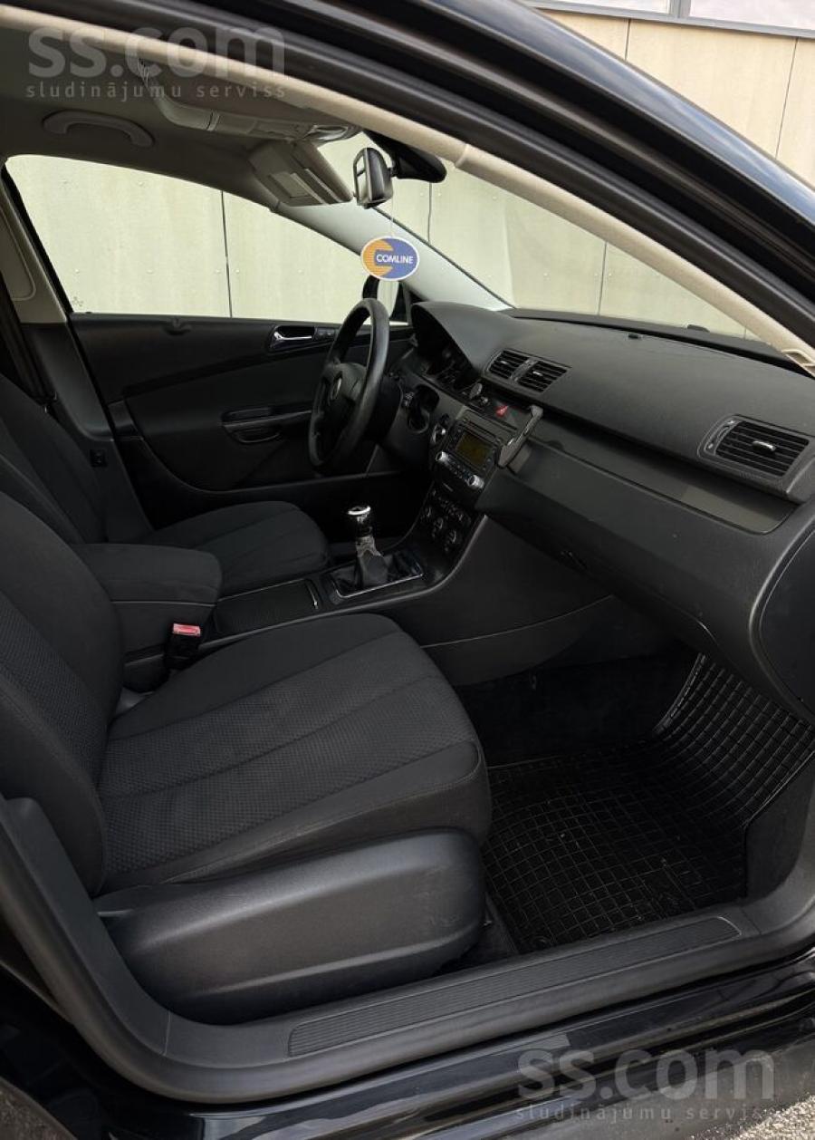 Melns Volkswagen Passat B6 2006 Rīga, ar dzinēja tilpumu 1.90 L un nobraukumu 275 tūkst. km par 1200 €, foto 9 vietnē AUTOMOTO.COM.LV