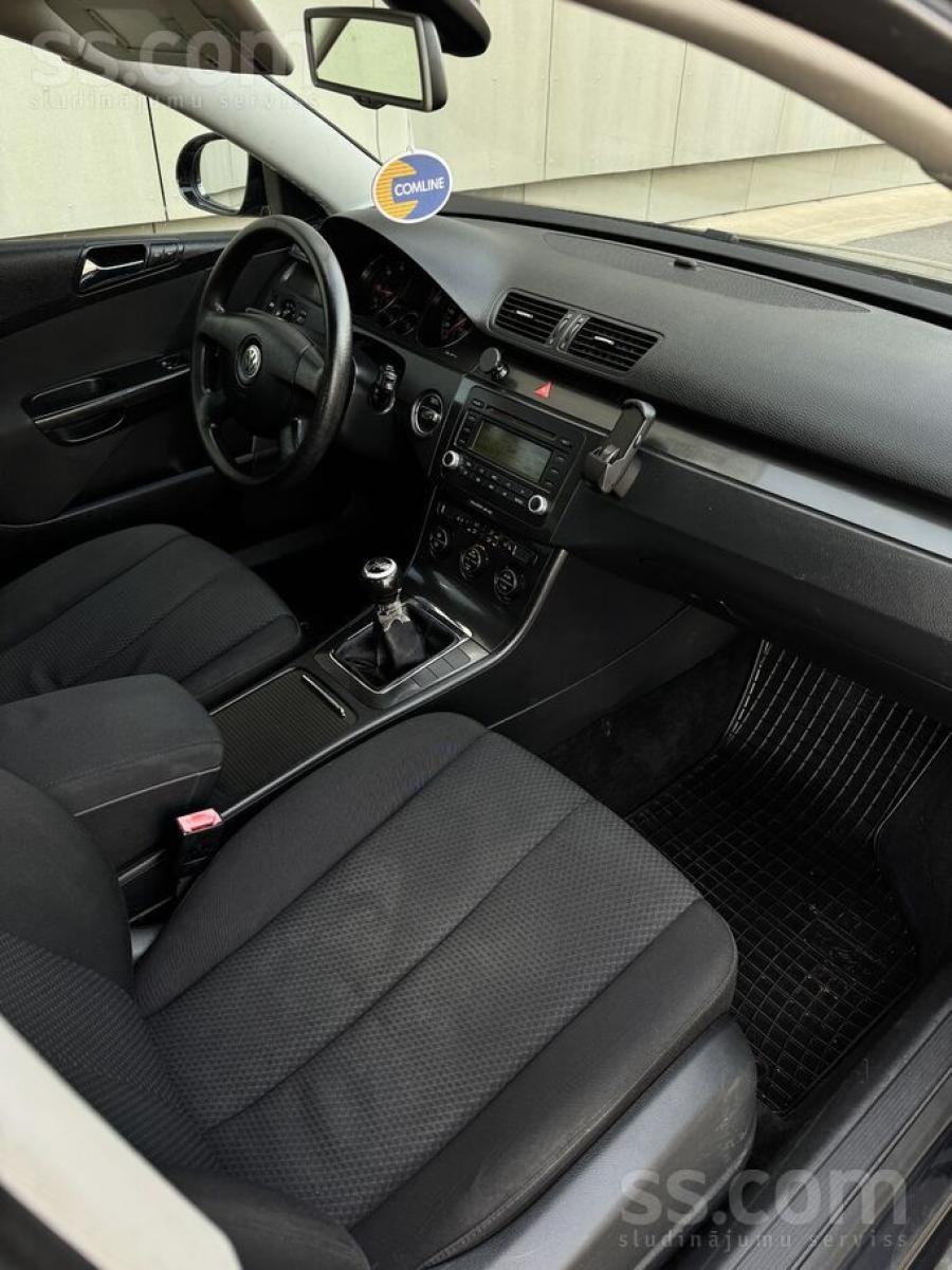 Melns Volkswagen Passat B6 2006 Rīga, ar dzinēja tilpumu 1.90 L un nobraukumu 275 tūkst. km par 1200 €, foto 10 vietnē AUTOMOTO.COM.LV
