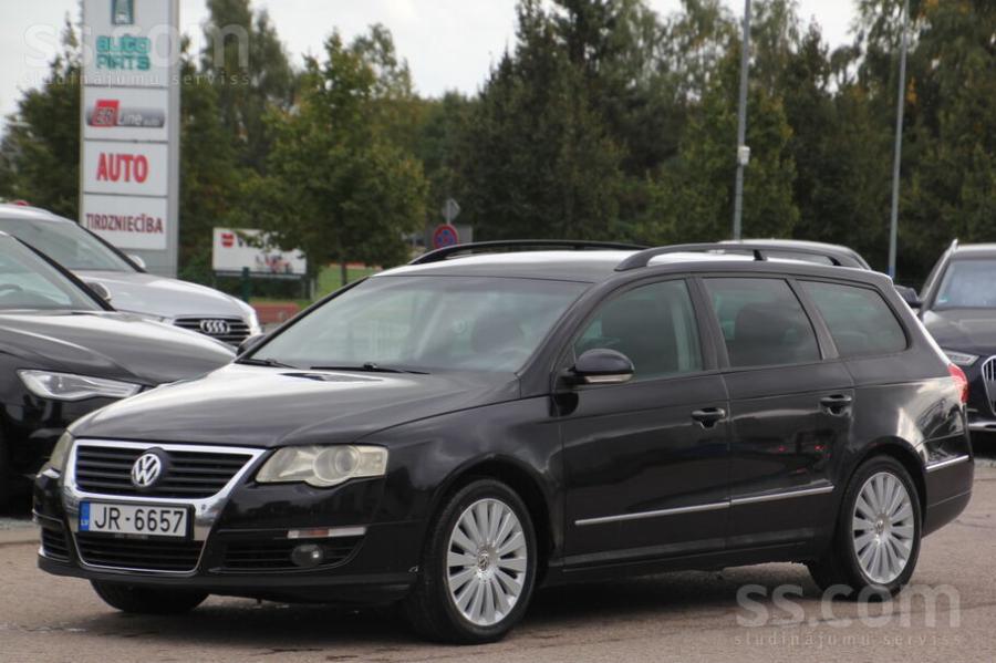 Melns Volkswagen Passat B6 2006 Tukums, ar dzinēja tilpumu 2.00 L un nobraukumu 269 tūkst. km par 1100 €, foto 1 vietnē AUTOMOTO.COM.LV