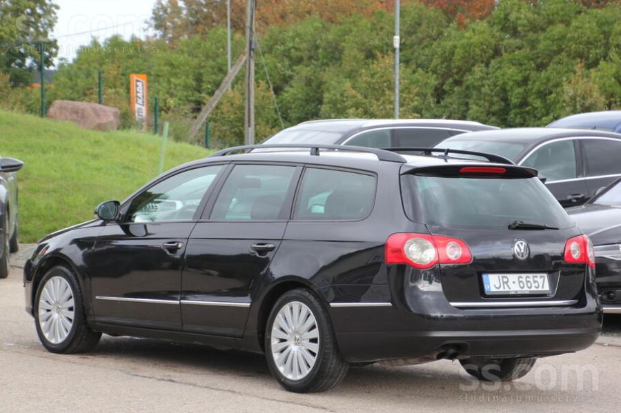 Melns Volkswagen Passat B6 2006 Tukums, ar dzinēja tilpumu 2.00 L un nobraukumu 269 tūkst. km par 1100 €, foto 4 vietnē AUTOMOTO.COM.LV