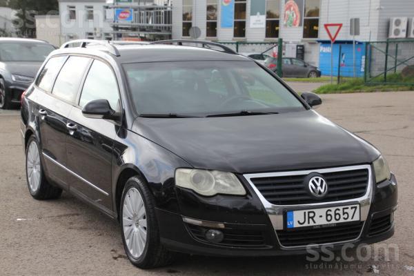 Melns Volkswagen Passat B6 2006 Tukums, ar dzinēja tilpumu 2.00 L un nobraukumu 269 tūkst. km par 1100 €, foto 5 vietnē AUTOMOTO.COM.LV