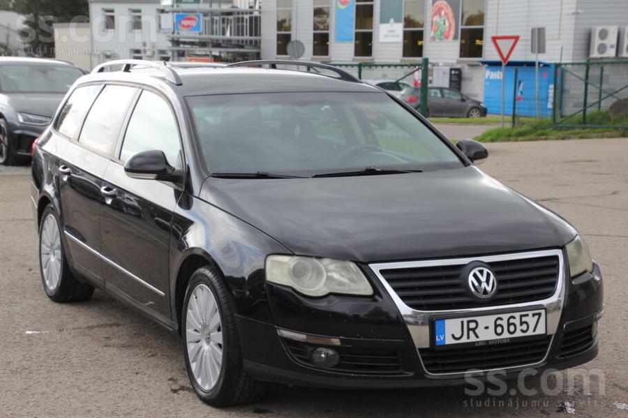 Melns Volkswagen Passat B6 2006 Tukums, ar dzinēja tilpumu 2.00 L un nobraukumu 269 tūkst. km par 1100 €, foto 5 vietnē AUTOMOTO.COM.LV