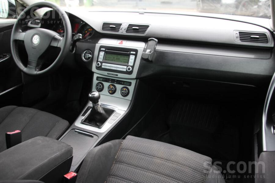 Melns Volkswagen Passat B6 2006 Tukums, ar dzinēja tilpumu 2.00 L un nobraukumu 269 tūkst. km par 1100 €, foto 6 vietnē AUTOMOTO.COM.LV