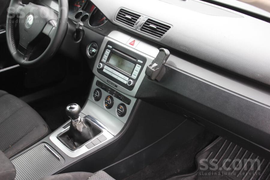 Melns Volkswagen Passat B6 2006 Tukums, ar dzinēja tilpumu 2.00 L un nobraukumu 269 tūkst. km par 1100 €, foto 8 vietnē AUTOMOTO.COM.LV