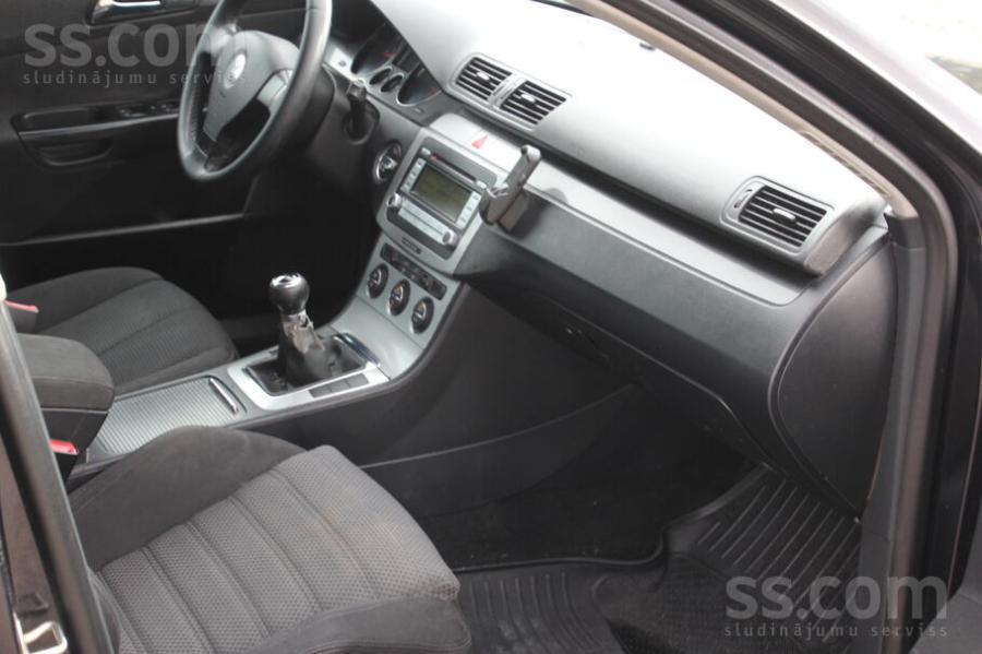 Melns Volkswagen Passat B6 2006 Tukums, ar dzinēja tilpumu 2.00 L un nobraukumu 269 tūkst. km par 1100 €, foto 16 vietnē AUTOMOTO.COM.LV