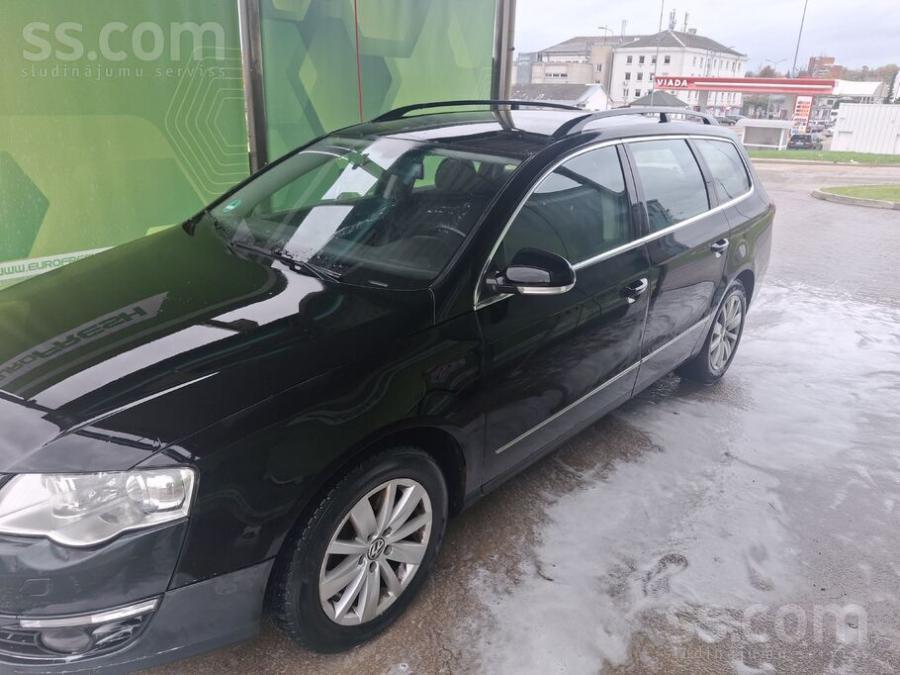 Melns Volkswagen Passat B6 2006 Rēzekne, ar dzinēja tilpumu 2.00 L un nobraukumu 347 tūkst. km par 1300 €, foto 3 vietnē AUTOMOTO.COM.LV