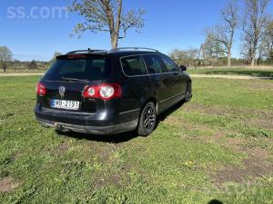 Black Volkswagen Passat B6 2007 in Aizkraukle, with an engine capacity of 2.00 L and mileage of 364 thousand km for 950 €, photo 2 on AUTOMOTO.COM.LV