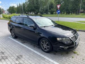 Black Volkswagen Passat B6 2007 in Riga, with an engine capacity of 2.00 L and mileage of 361 thousand km for 800 €, photo 2 on AUTOMOTO.COM.LV