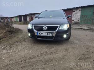 Black Volkswagen Passat B6 2007 in Daugavpils, with an engine capacity of 2.00 L and mileage of 278 thousand km for 3800 €, photo  on AUTOMOTO.COM.LV