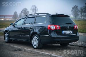 Black Volkswagen Passat B6 2007 in Riga, with an engine capacity of 2.00 L and mileage of 0 thousand km for 1590 €, photo 6 on AUTOMOTO.COM.LV