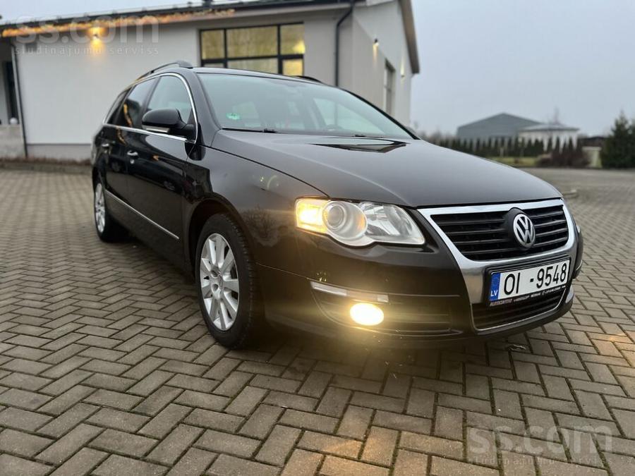 Melns Volkswagen Passat B6 2007 Rēzekne, ar dzinēja tilpumu 2.00 L un nobraukumu 314 tūkst. km par 3400 €, foto 3 vietnē AUTOMOTO.COM.LV