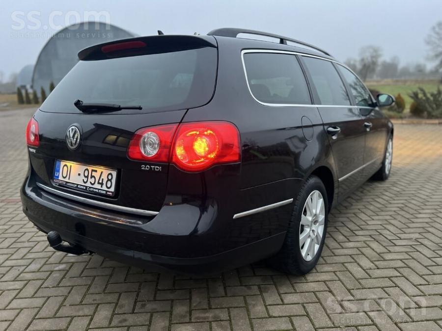 Melns Volkswagen Passat B6 2007 Rēzekne, ar dzinēja tilpumu 2.00 L un nobraukumu 314 tūkst. km par 3400 €, foto 8 vietnē AUTOMOTO.COM.LV