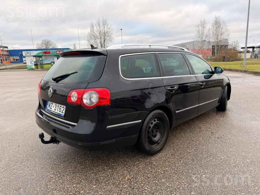 Melns Volkswagen Passat B6 2007 Valmiera, ar dzinēja tilpumu 2.00 L un nobraukumu 303 tūkst. km par 2700 €, foto 2 vietnē AUTOMOTO.COM.LV