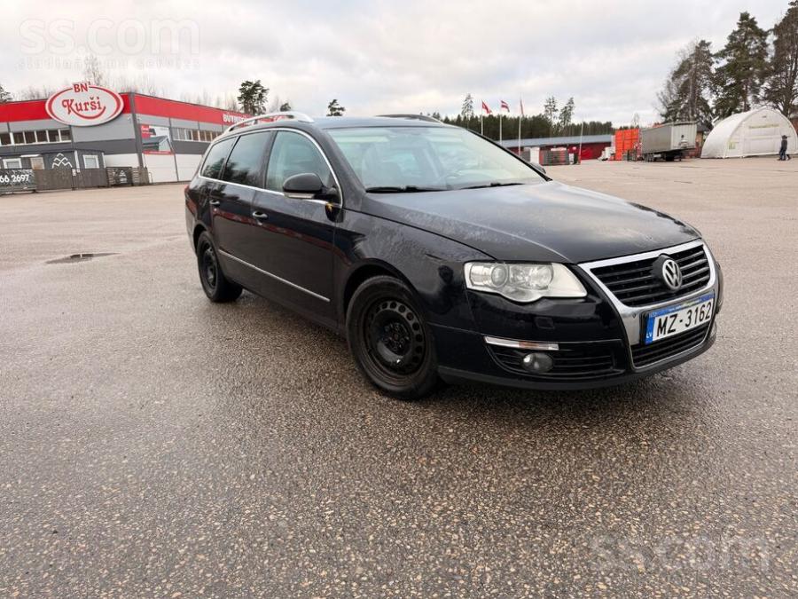 Melns Volkswagen Passat B6 2007 Valmiera, ar dzinēja tilpumu 2.00 L un nobraukumu 303 tūkst. km par 2700 €, foto 3 vietnē AUTOMOTO.COM.LV