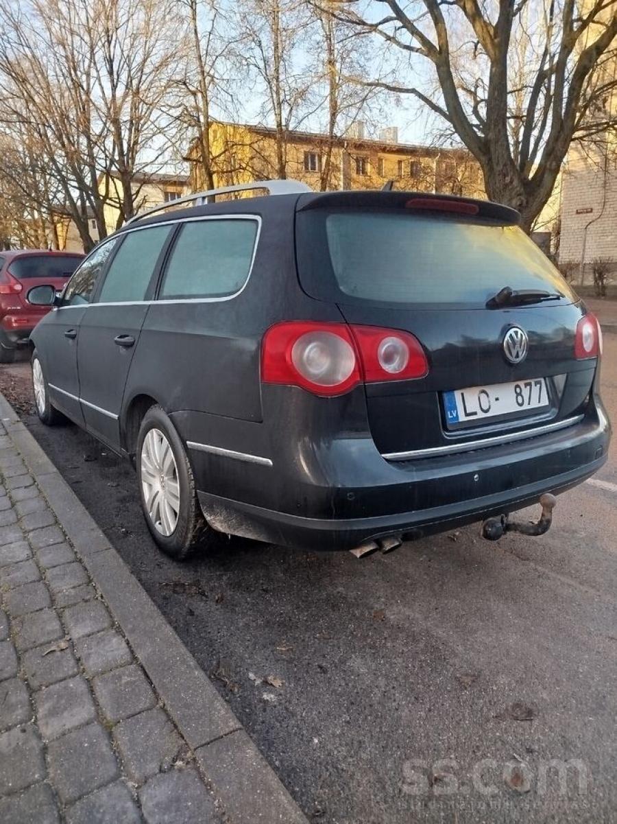 Melns Volkswagen Passat B6 2007 Jelgava, ar dzinēja tilpumu 2.00 L un nobraukumu 408 tūkst. km par 2250 €, foto 3 vietnē AUTOMOTO.COM.LV
