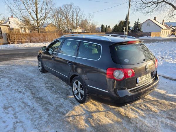 Melns Volkswagen Passat B6 2007 Ventspils, ar dzinēja tilpumu 2.00 L un nobraukumu 362 tūkst. km par 1350 €, foto 4 vietnē AUTOMOTO.COM.LV