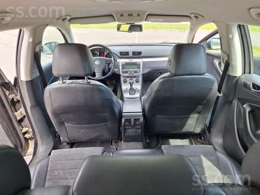 Черный Фольксваген Пассат Б6 2007 в Рига, объемом двигателя 2.00 л и пробегом 322 тыс. км за 1900 €, фото 8 на AUTOMOTO.COM.LV