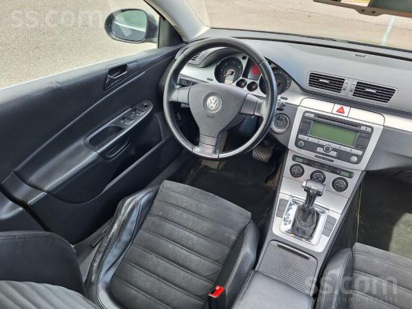 Melns Volkswagen Passat B6 2007 Rīga, ar dzinēja tilpumu 2.00 L un nobraukumu 322 tūkst. km par 1900 €, foto 9 vietnē AUTOMOTO.COM.LV
