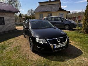 Black Volkswagen Passat B6 2007 in Daugavpils, with an engine capacity of 2.00 L and mileage of 365 thousand km for 1800 €, photo  on AUTOMOTO.COM.LV