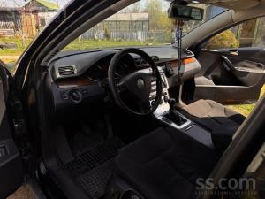 Black Volkswagen Passat B6 2007 in Daugavpils, with an engine capacity of 2.00 L and mileage of 365 thousand km for 1800 €, photo 4 on AUTOMOTO.COM.LV