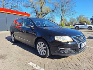 Black Volkswagen Passat B6 2007 in Riga, with an engine capacity of 2.00 L and mileage of 322 thousand km for 2490 €, photo  on AUTOMOTO.COM.LV