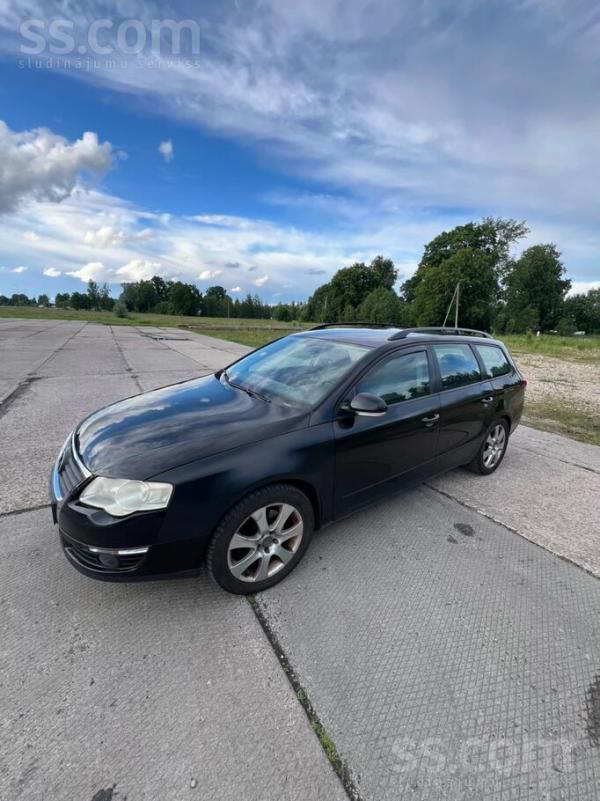 Melns Volkswagen Passat B6 2007 Rīga, ar dzinēja tilpumu 2.00 L un nobraukumu 338 tūkst. km par 1800 €, foto 2 vietnē AUTOMOTO.COM.LV