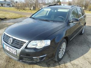Black Volkswagen Passat B6 2007 in Ogre, with an engine capacity of 2.00 L and mileage of 437 thousand km for 1450 €, photo 11 on AUTOMOTO.COM.LV