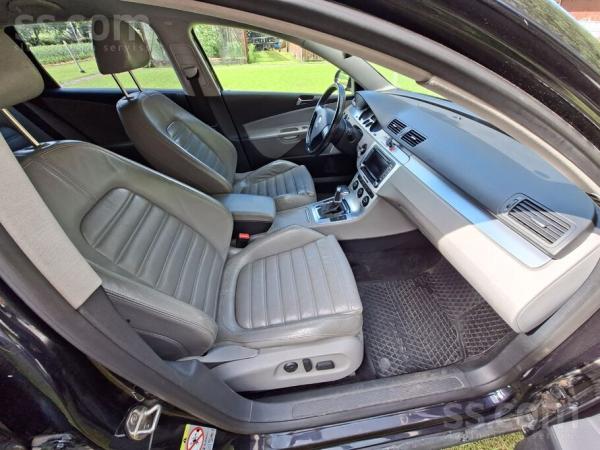 Black Volkswagen Passat B6 2007 in Riga, with an engine capacity of 2.00 L and mileage of 316 thousand km for 2200 €, photo 4 on AUTOMOTO.COM.LV